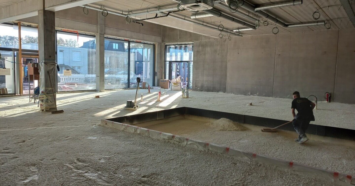 Pro Isol » Isolation projetée sol acoustique